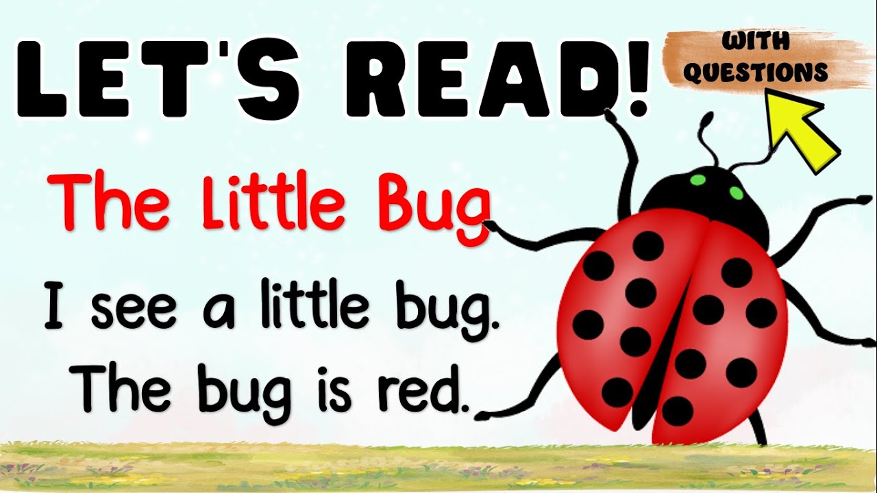LET'S READ! READING COMPREHENSION PRACTICE READING ENGLISH FOR KIDS ...