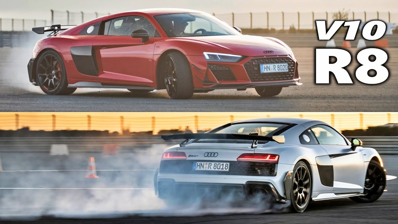 Audi R8 V10 RWD - Suzuka Grey or Tango Red? - YouTube