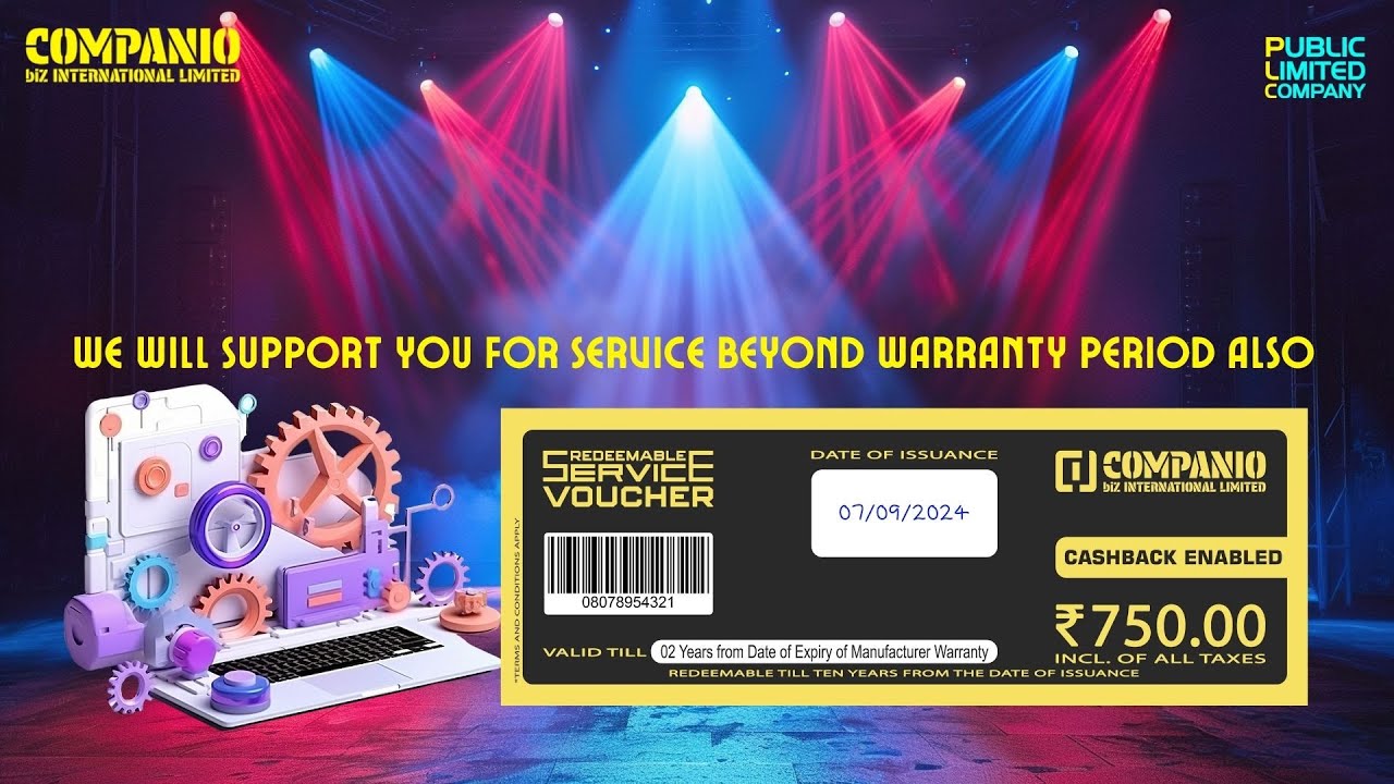 Cashback enabled Redeemable Service Voucher | Companio introduces ...