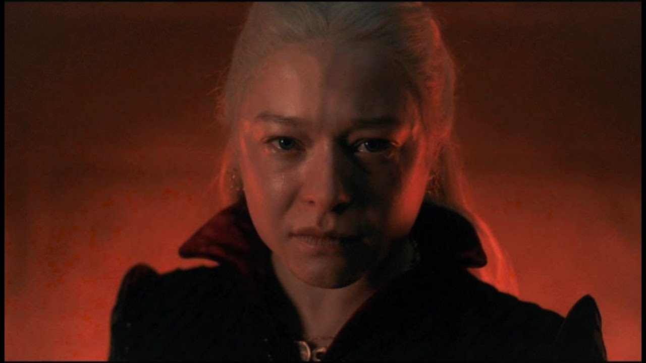 Rhaenyra became a 𝐌𝐚𝐝 𝐐𝐮𝐞𝐞𝐧, After She Finds Out Luke is Dead | House ...