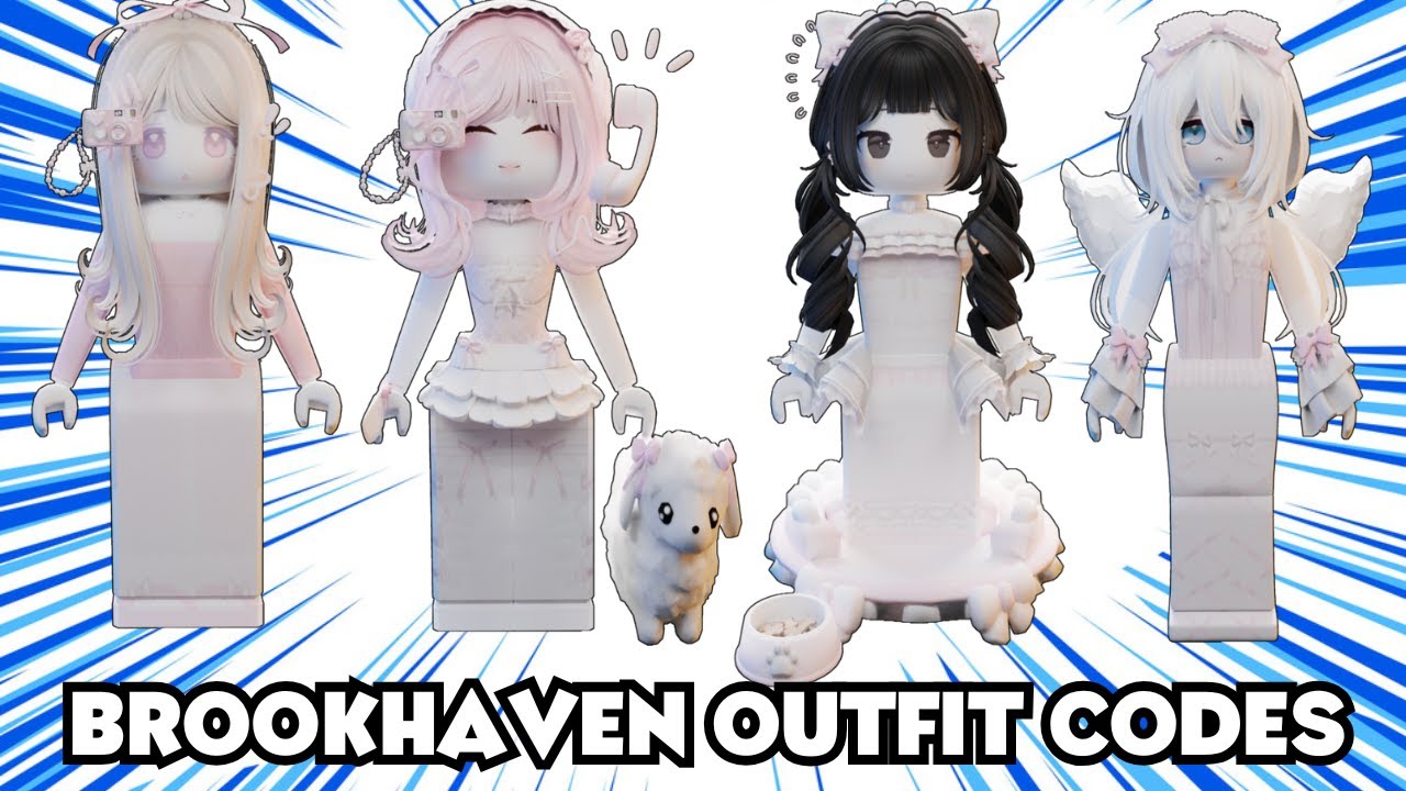 cute kawaii style Brookhaven outfit / avatar / clothes codes for girls ...