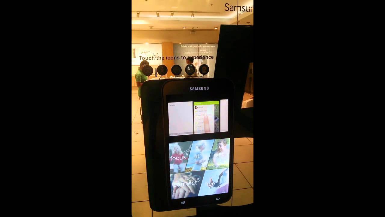 Samsung Interactive Window S5 - YouTube