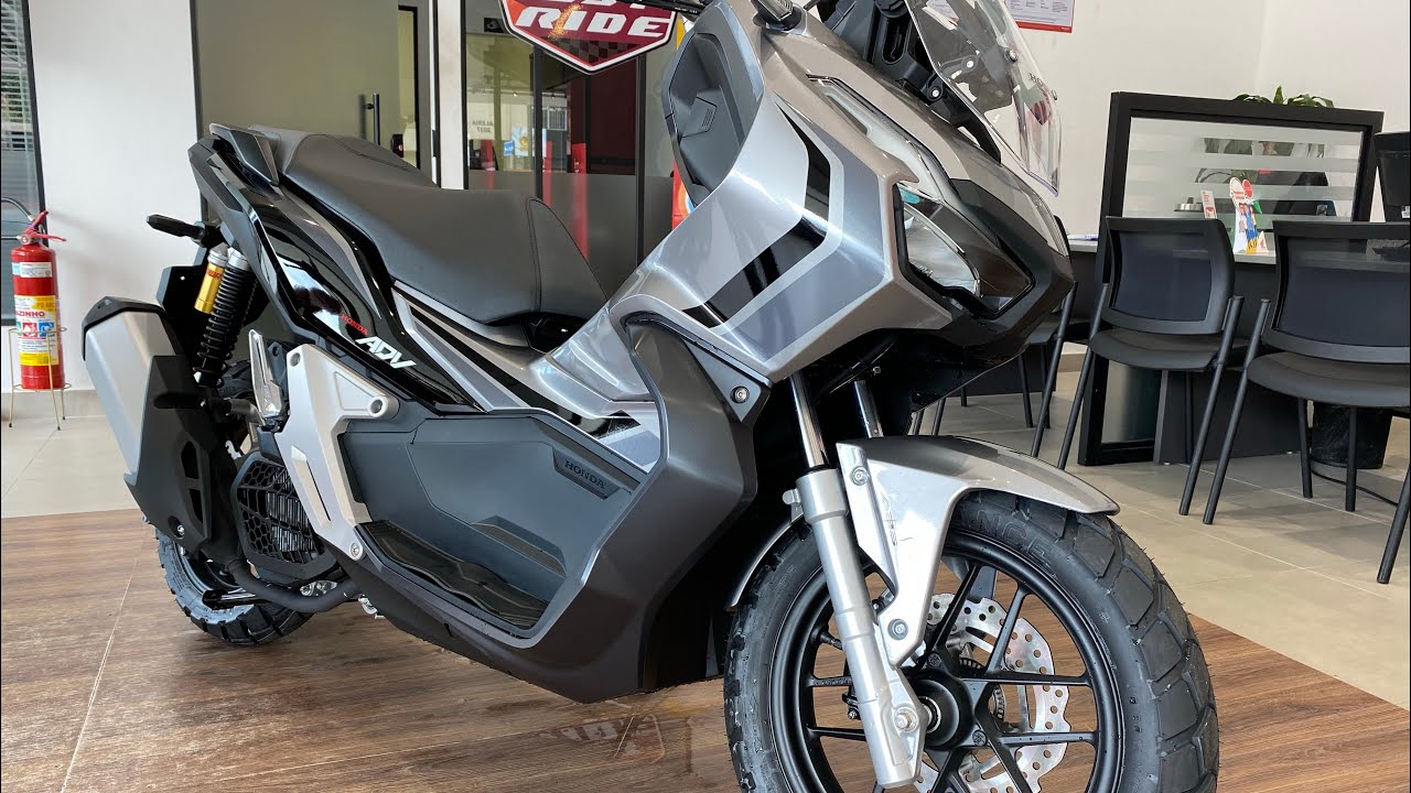 NOVA HONDA ADV 150 2023 PRATA METÁLICO | PREÇO | EM DETALHES - YouTube