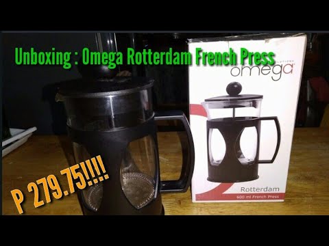 Omega Rotterdam French Press #coffeelover #tealover #unboxing - YouTube
