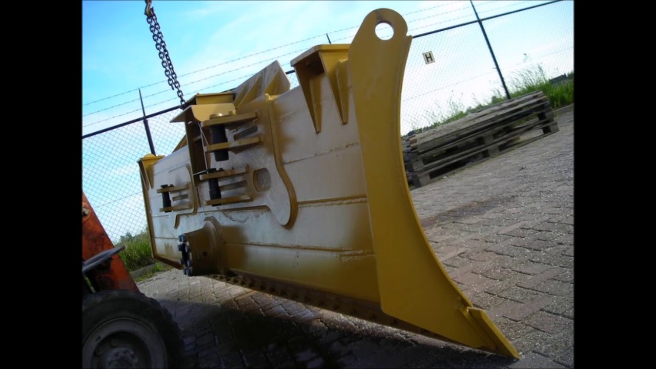 Unused CATERPILLAR D6N blade for sale - YouTube