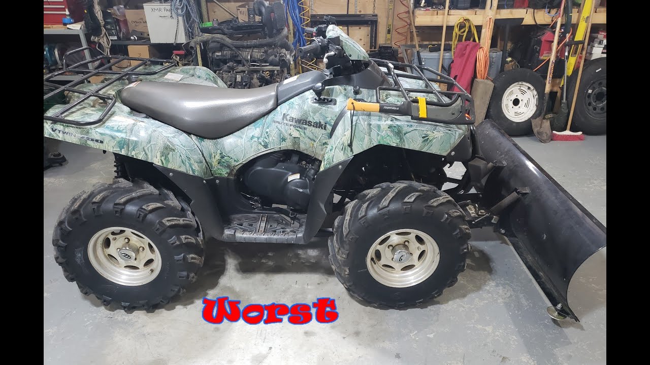 Worst Abused ATV I've ever seen Brute Force 750 machine finally done ...
