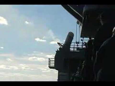 CIWS sea-whiz on the USS Enterprise CVN-65 - YouTube