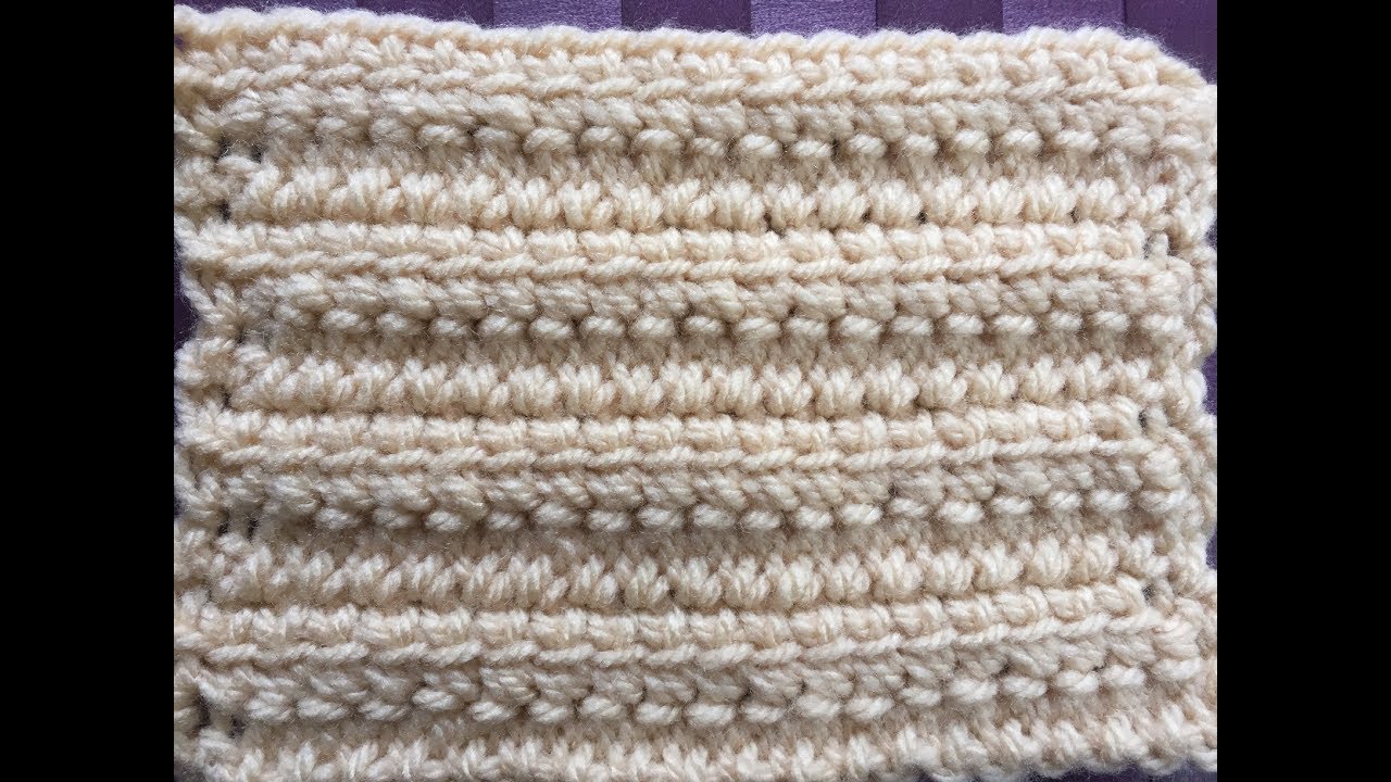 Crochet Beginner Scarf Stitch Tutorial - YouTube