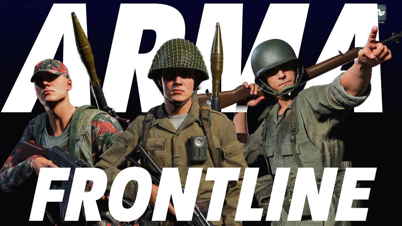 FRONTLINE Action in Arma Reforger! - YouTube