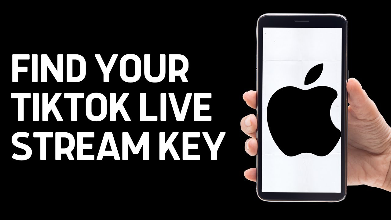 How To Find Your TikTok Live Stream Key - YouTube