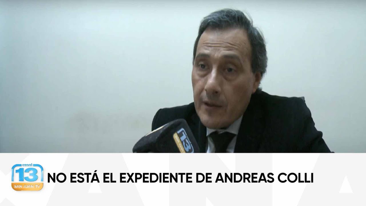 No está el expediente de Andreas Colli - YouTube