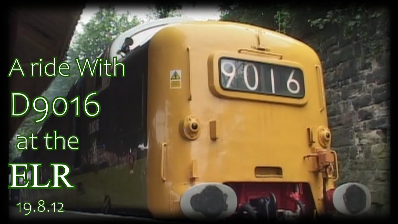 Deltic D9016 ELR 19.8.12 LOCO TV UK - YouTube