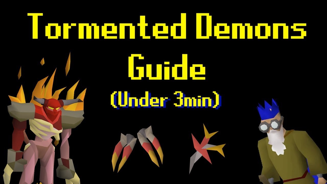 Tormented Demons Guide! (Under 3min) - YouTube