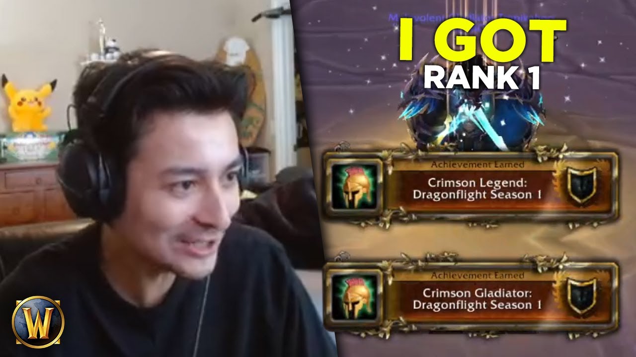 GOT RANK 1 AND TIER ON ROGUE - BEST VAULT DAY | Pikaboo WoW Arena - YouTube