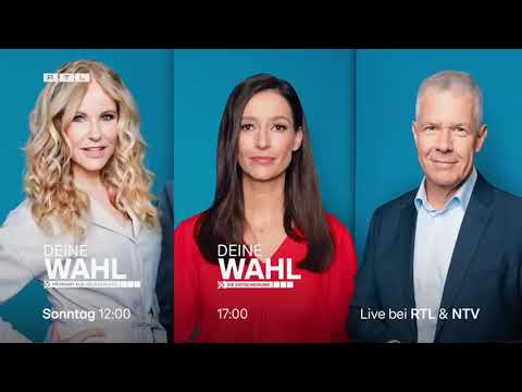 Neustart für Deutschland - Der Wahltag bei RTL | Bundestagswahl 2021