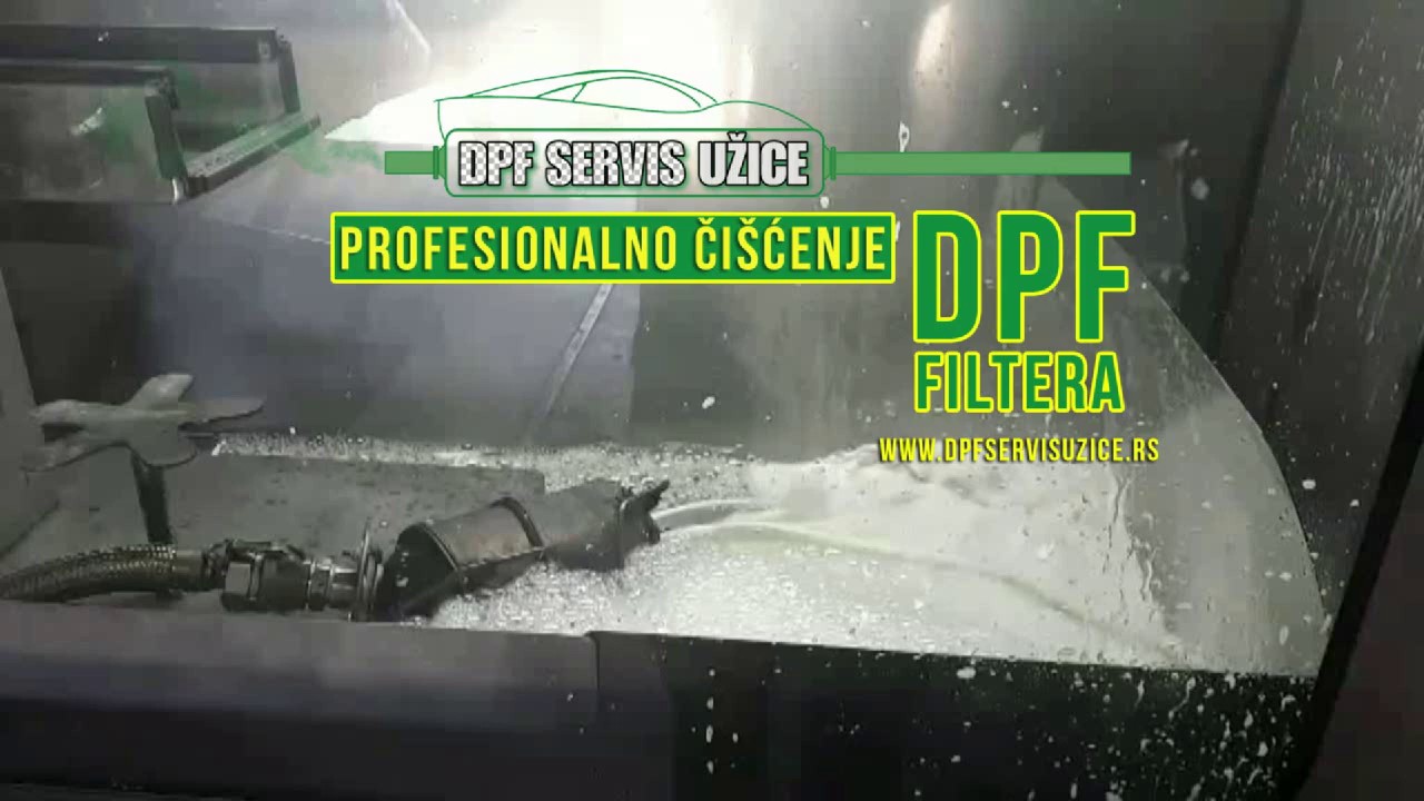 Ciscenje DPF filtera - DPF Servis Uzice - YouTube