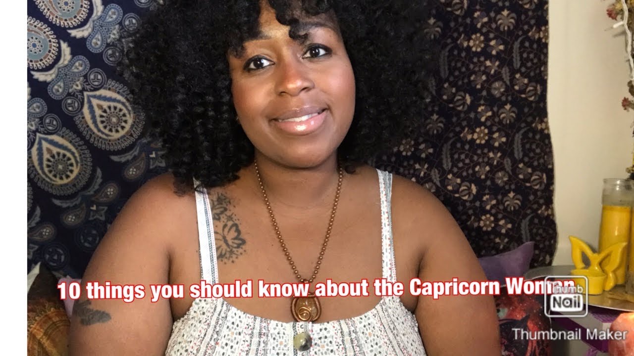 10 things you should know about the Capricorn Woman - YouTube