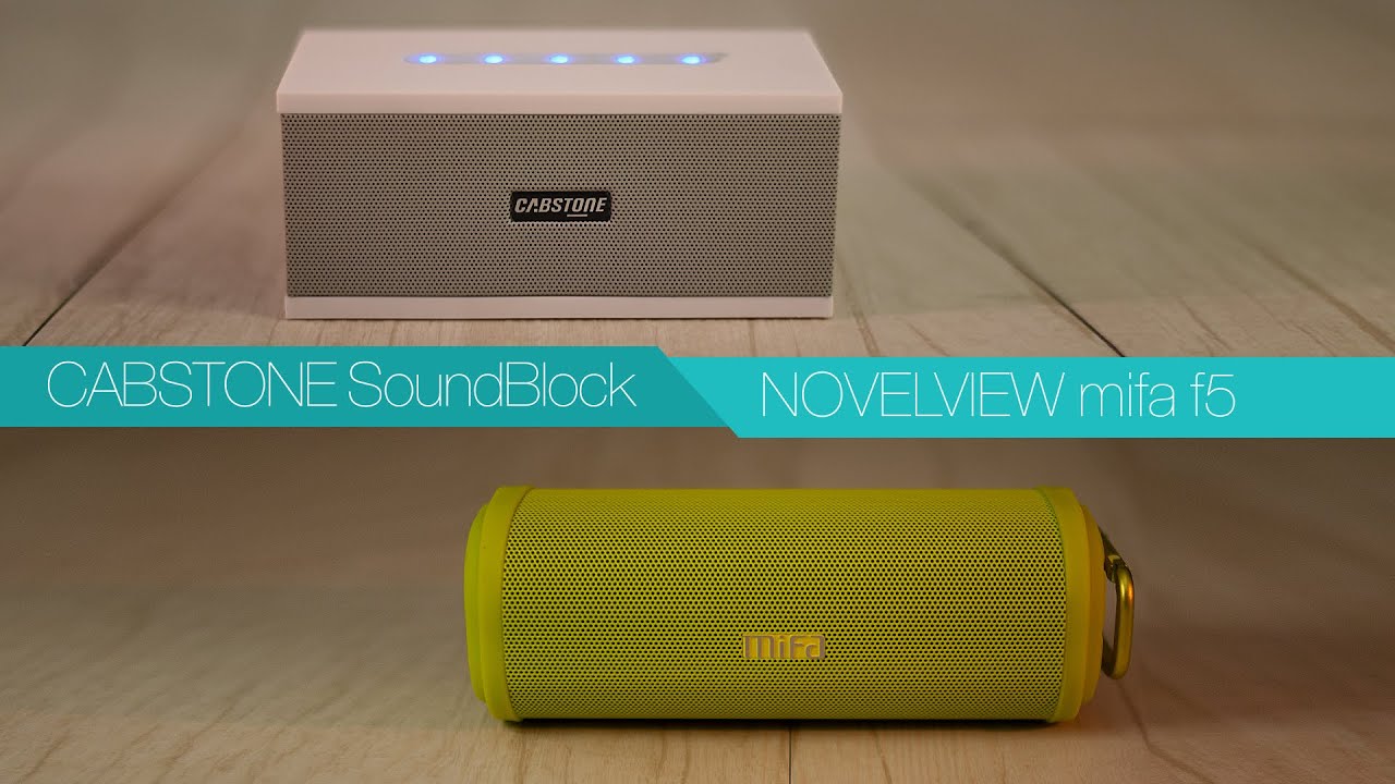 CABSTONE SoundBlock vs NOVELVIEW mifa f5 - Review - YouTube
