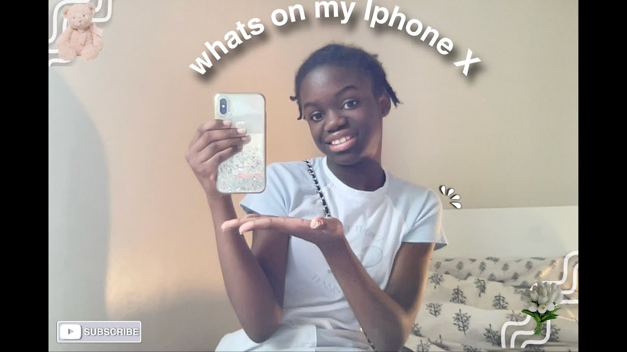 Vlogmas day 3 whats on my iPhone X - YouTube