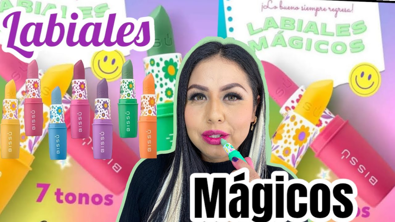 NUEVOS LABIALES MÁGICOS BISSU ☺️VALEN LA PENA !!!!😱 - YouTube