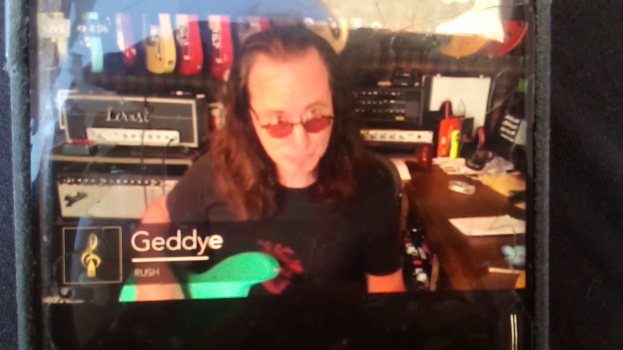 Geddy Lee on Kitchen Home 5/7/2020 - YouTube