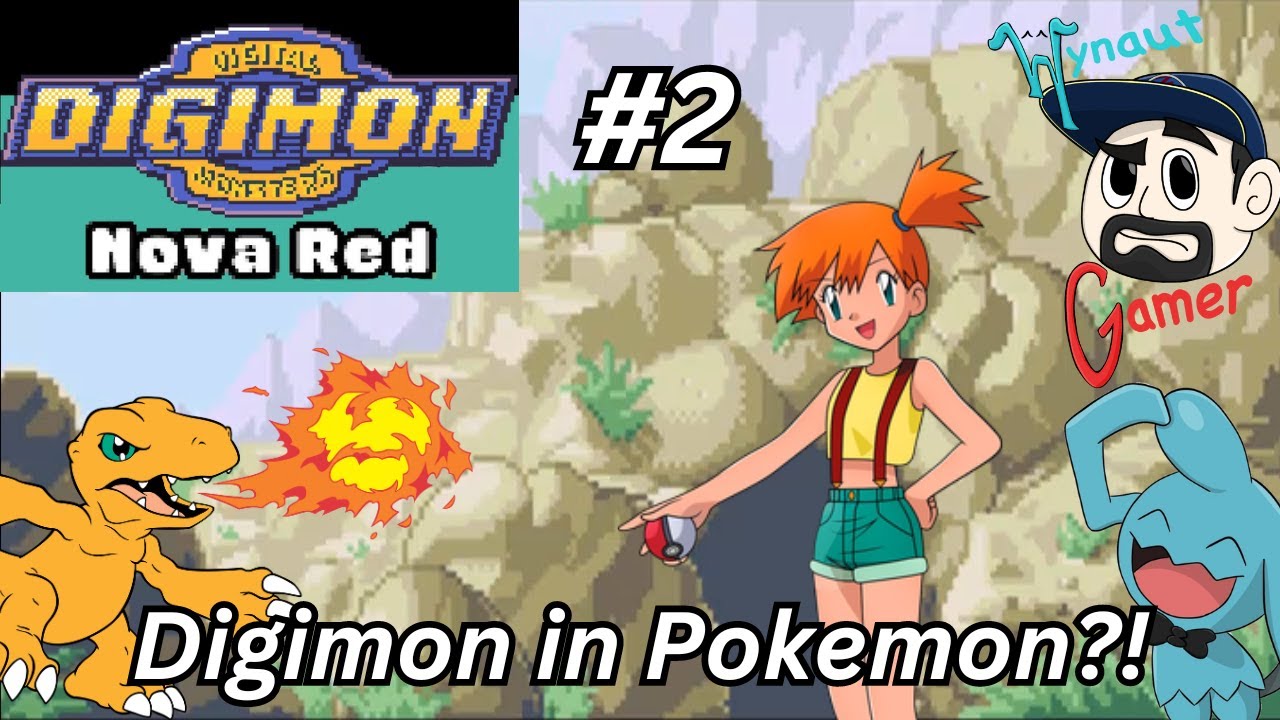 Digimon Nova Red! Digimon In Pokemon! Gym Leader Misty! Episode 2 - YouTube
