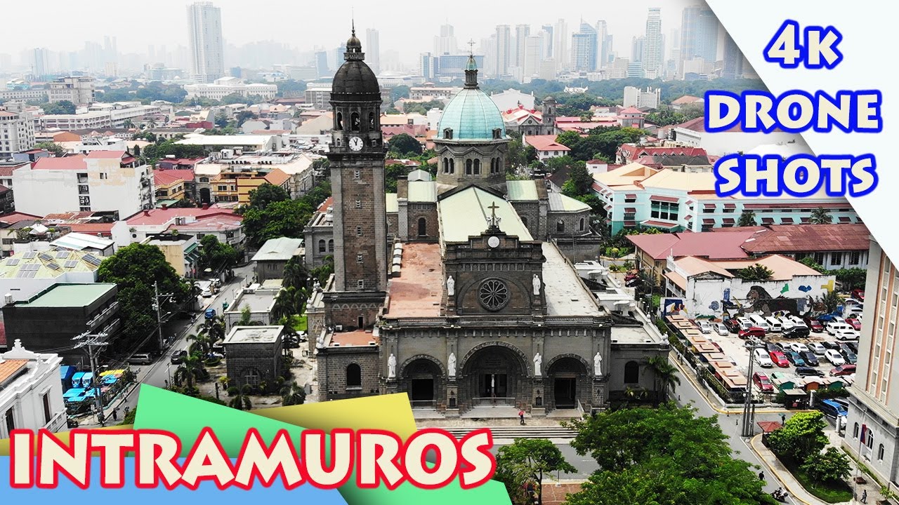 Intramuros | Manila, Philippines 4K Drone Shots (DJI Mavic Air) - YouTube