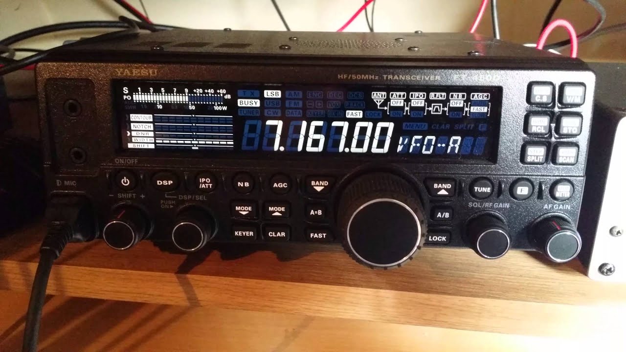 Mfj 1788 Mag loop with Yaesu FT450D - YouTube