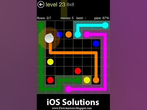 Flow 8x8 Walkthrough Level 23 - YouTube