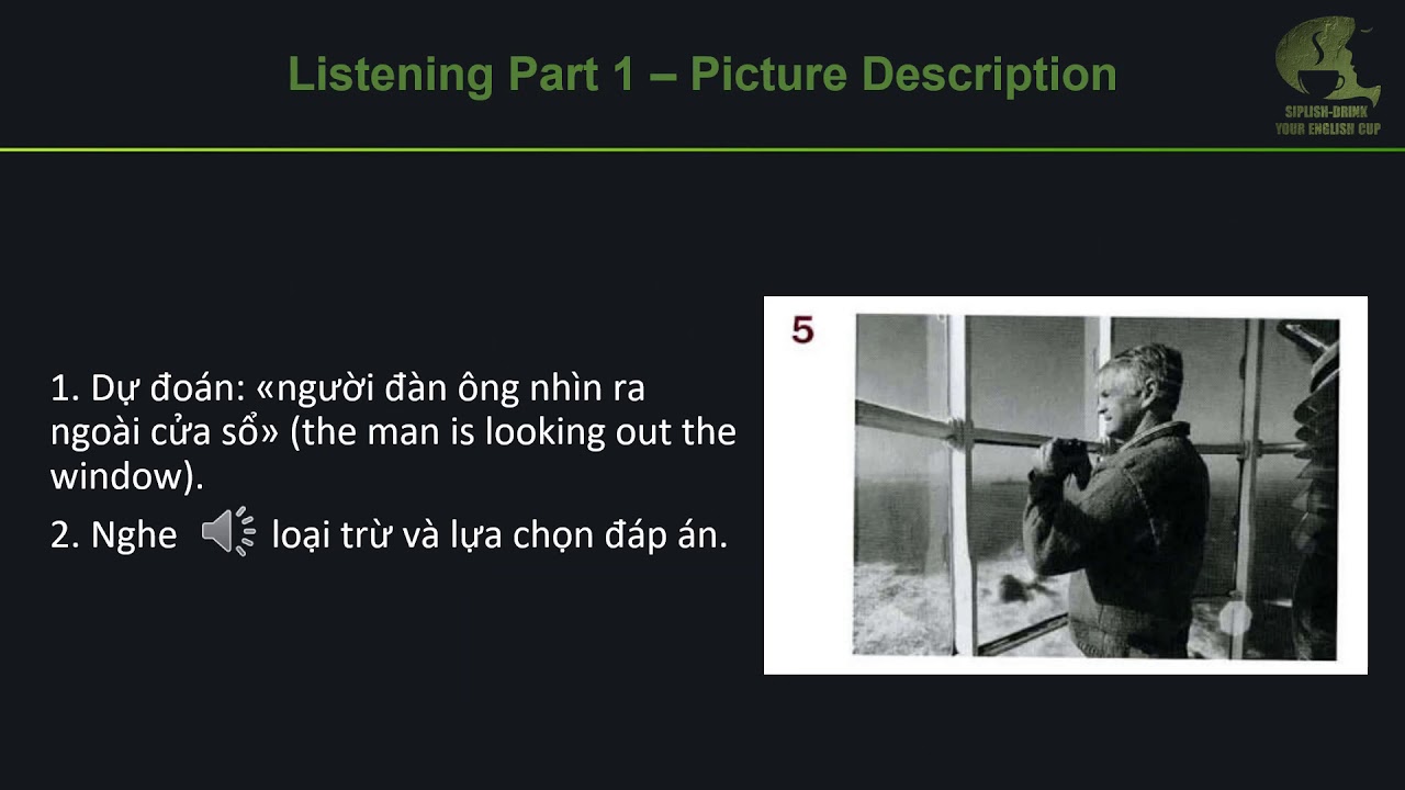 Toeic Practice Listening - Picture Description - YouTube