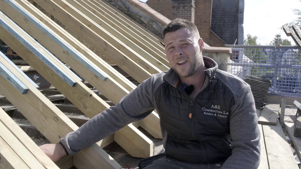 HOW TO CUT ROOF RAFTERS | DIY Series | Build with A&E - YouTube
