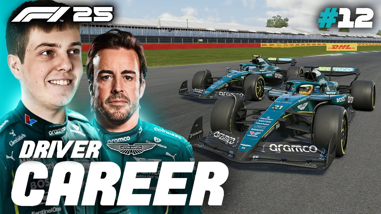 F1 25 Driver Career | TEAMMATE BATTLES 👀🔥 Round 12 British GP - YouTube