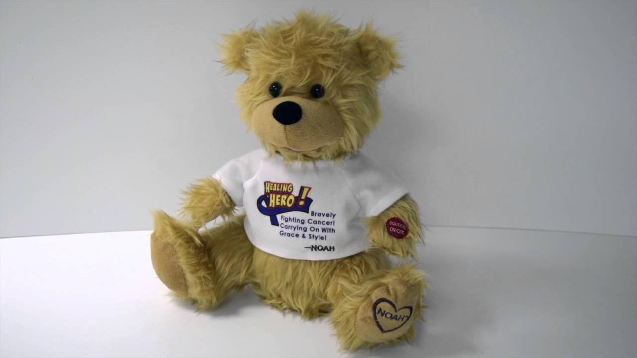 Noah™ Healing Hero Bear by Chantilly Lane® - YouTube