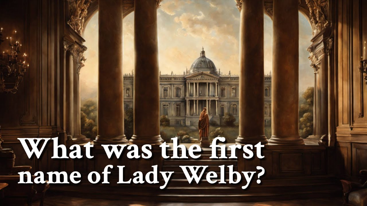 What was the first name of Lady Welby? | Philosophy - YouTube
