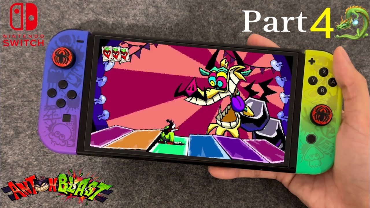 Antonblast on Nintendo Switch Gameplay Part 4 Dragon Boss Fight ...
