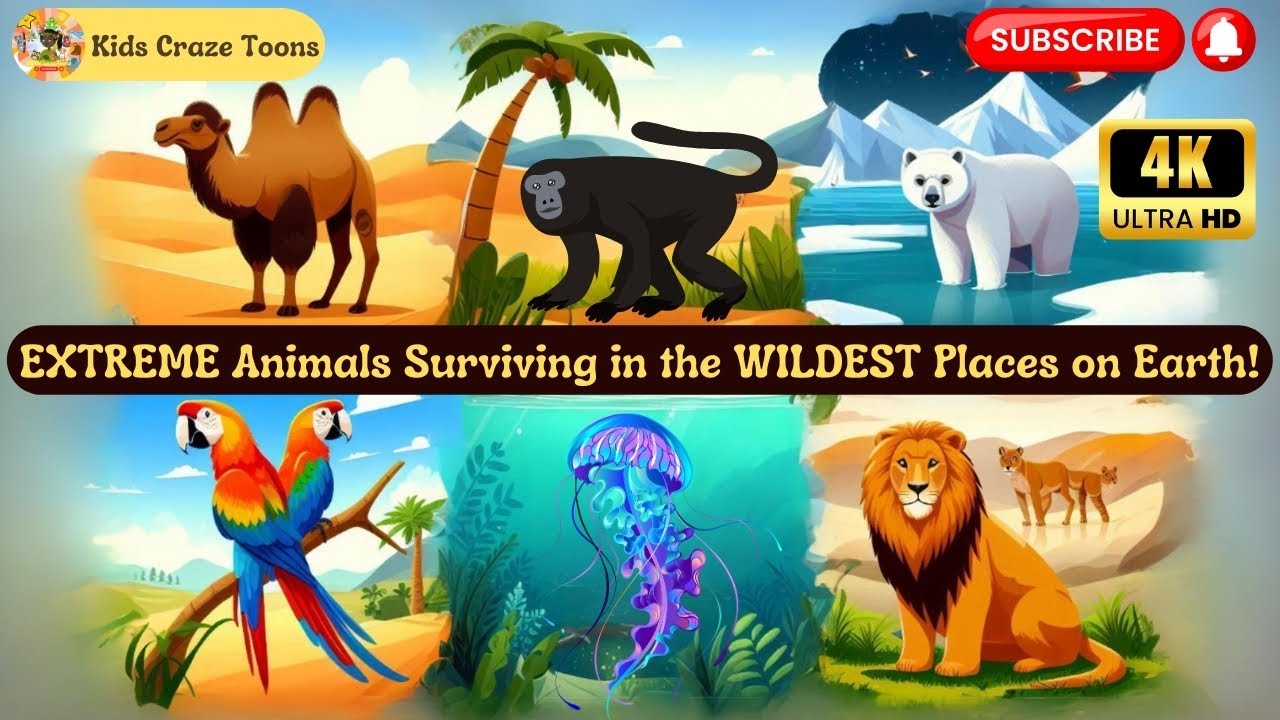 EXTREME Animals Surviving in the WILDEST Places on Earth! - YouTube