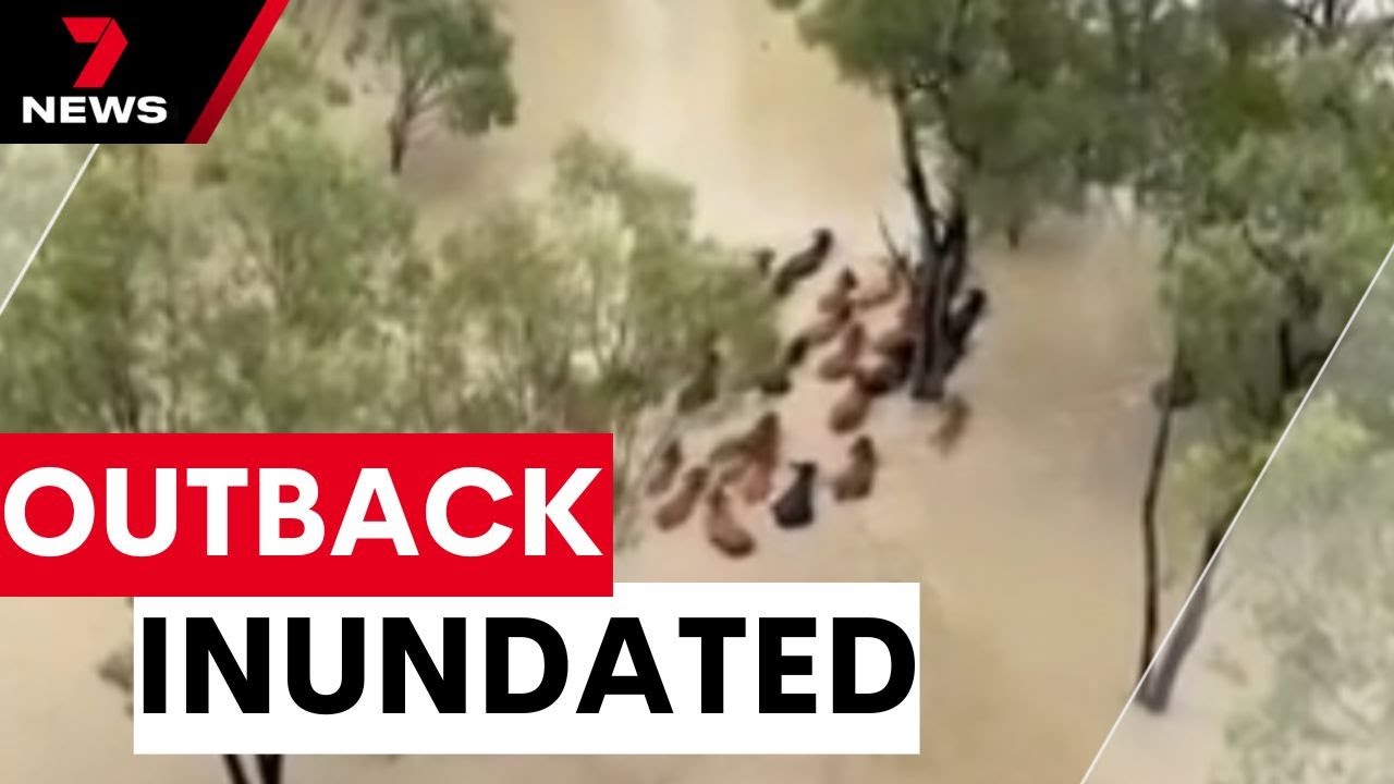 Queensland outback flood records | 7NEWS - YouTube
