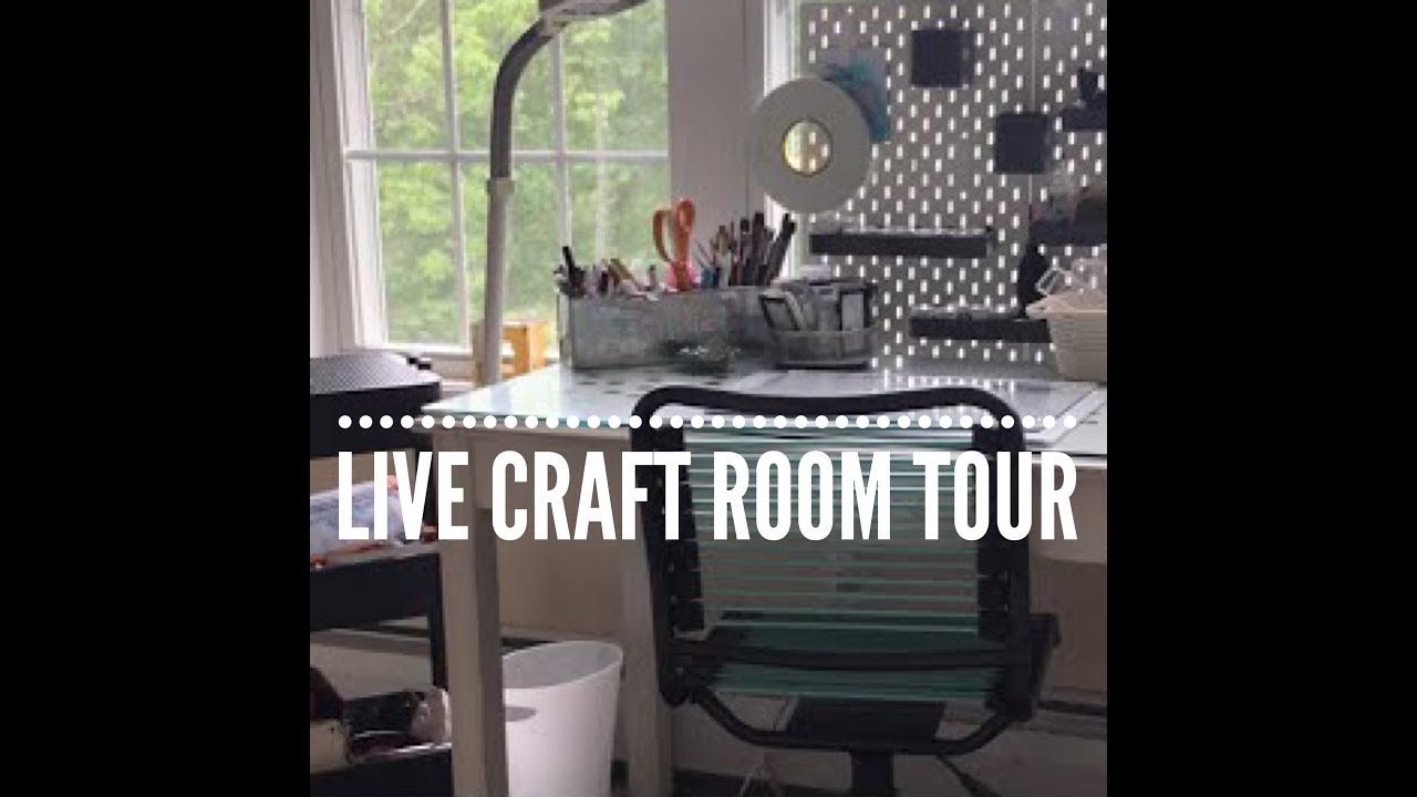 Live Craft room tour - YouTube