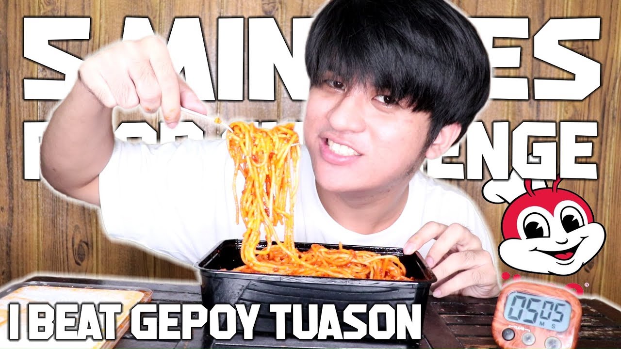 1 JOLLIBEE SPAGHETTI FAMILY PAN IN LESS THAN 3 MINS | 5 MINUTES FOOD ...