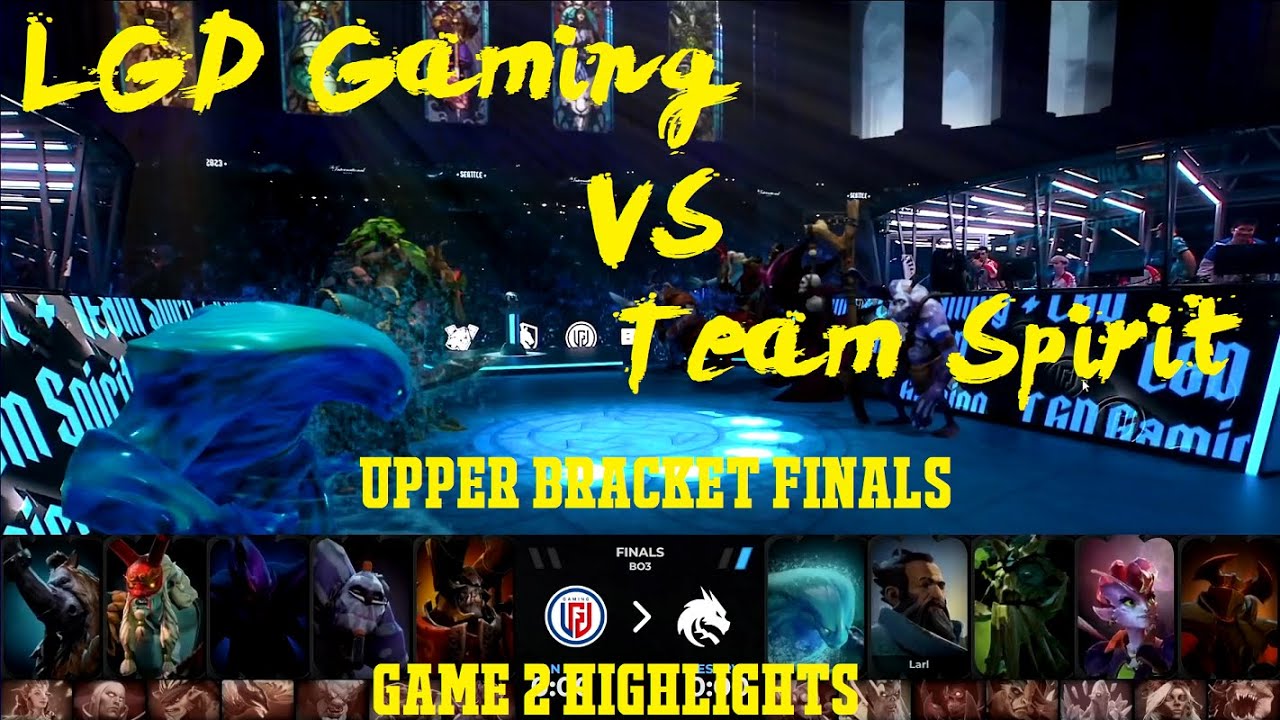 (Dota2) Team Spirit VS LGD Gaming - Game 2 Highlights (TI2023 Main ...