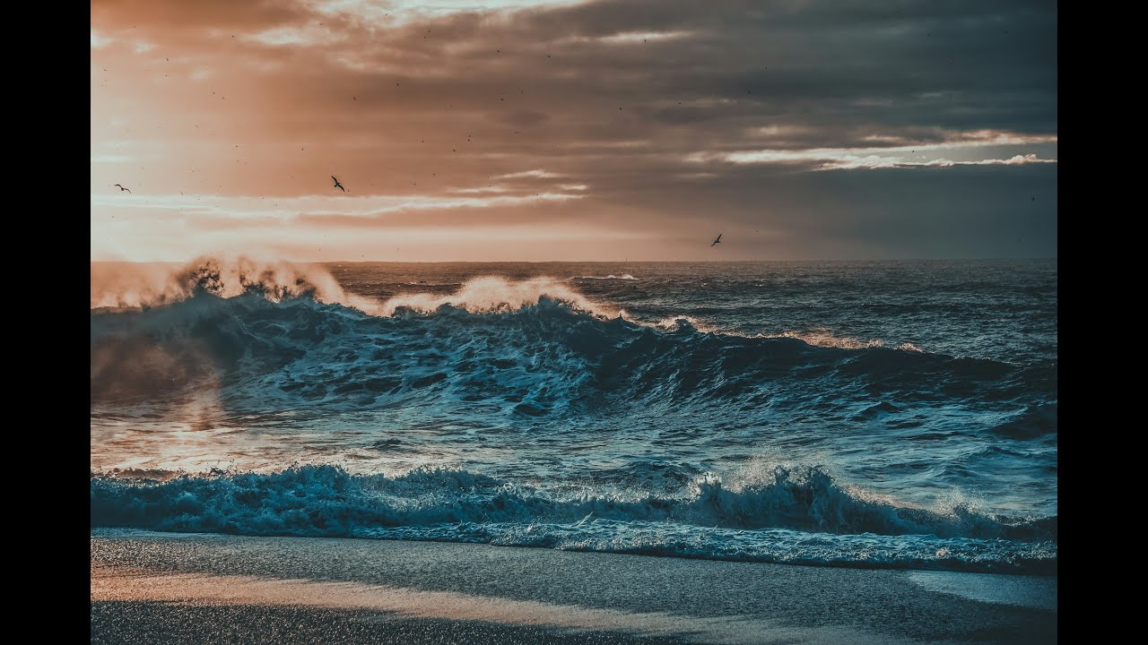 Soothing Wave Sounds – Ocean Ambience for Relaxation and Sleep |BLACK ...