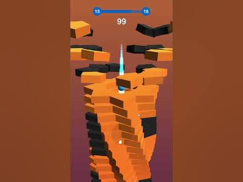 Stack Ball Breaker Game #15 #gaming #shorts - YouTube