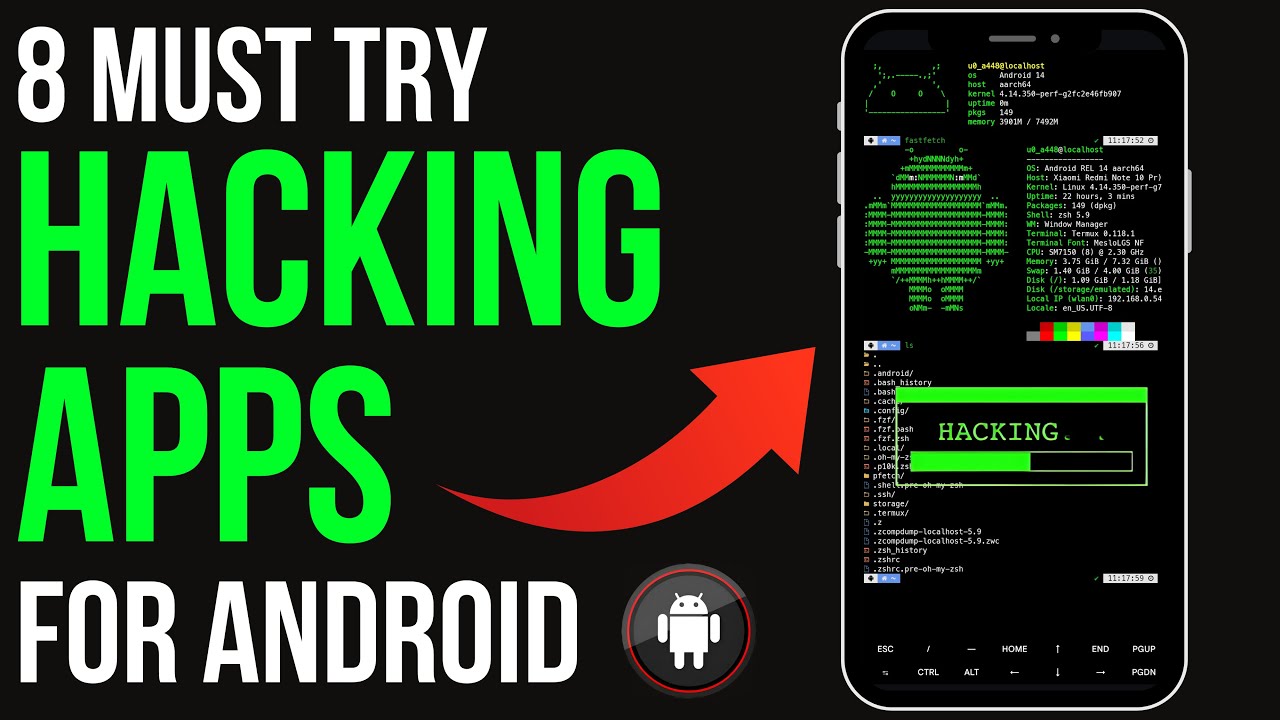 8 Must-Try Ethical Hacking Apps For Android In 2025 - YouTube