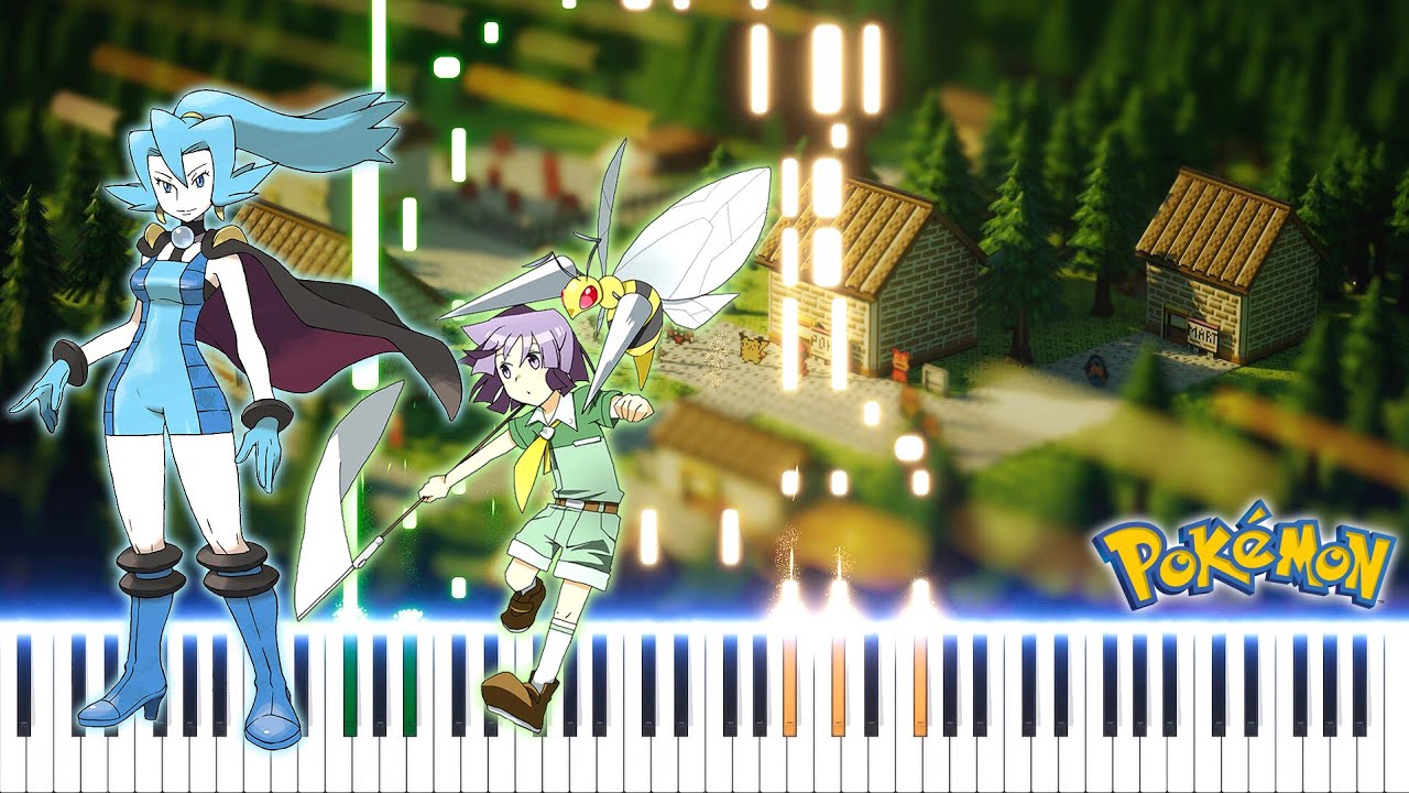 POKÉMON Gold/Silver/Crystal - Azalea Town / Blackthorn City | Piano ...