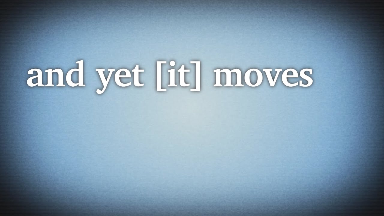 【初音ミク】and yet [it] moves【オリジナル】 - YouTube