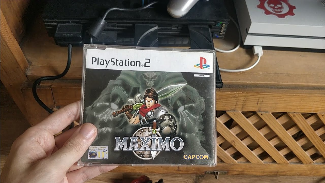 Playing Maximo Ghosts to Glory on my old Ps2 - YouTube