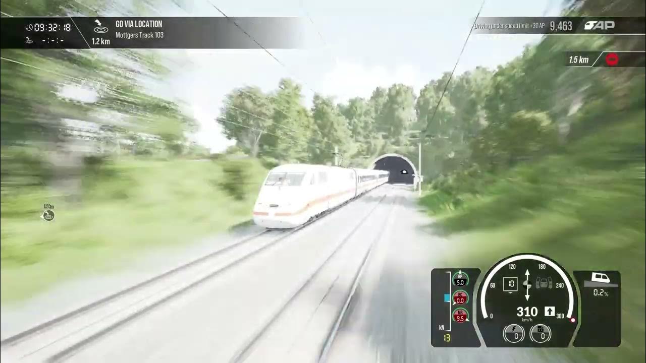 Train Sim World 3 (TSW3) Schnellfahrstrecke: Kassel - Wurzburg (Siemens) BR 401 - ICE BREAKER ...