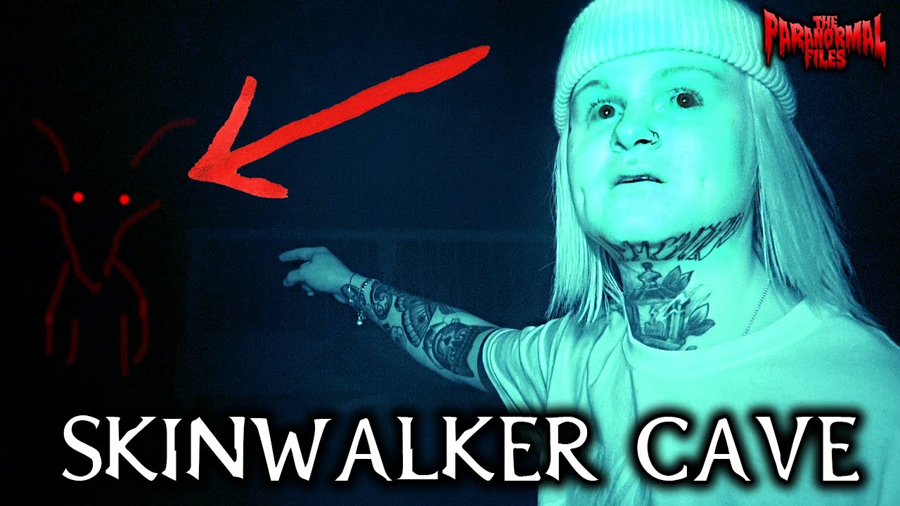 SKINWALKER Caught On Camera @ HAUNTED CAVE (This Place Is Evil) | Full ...