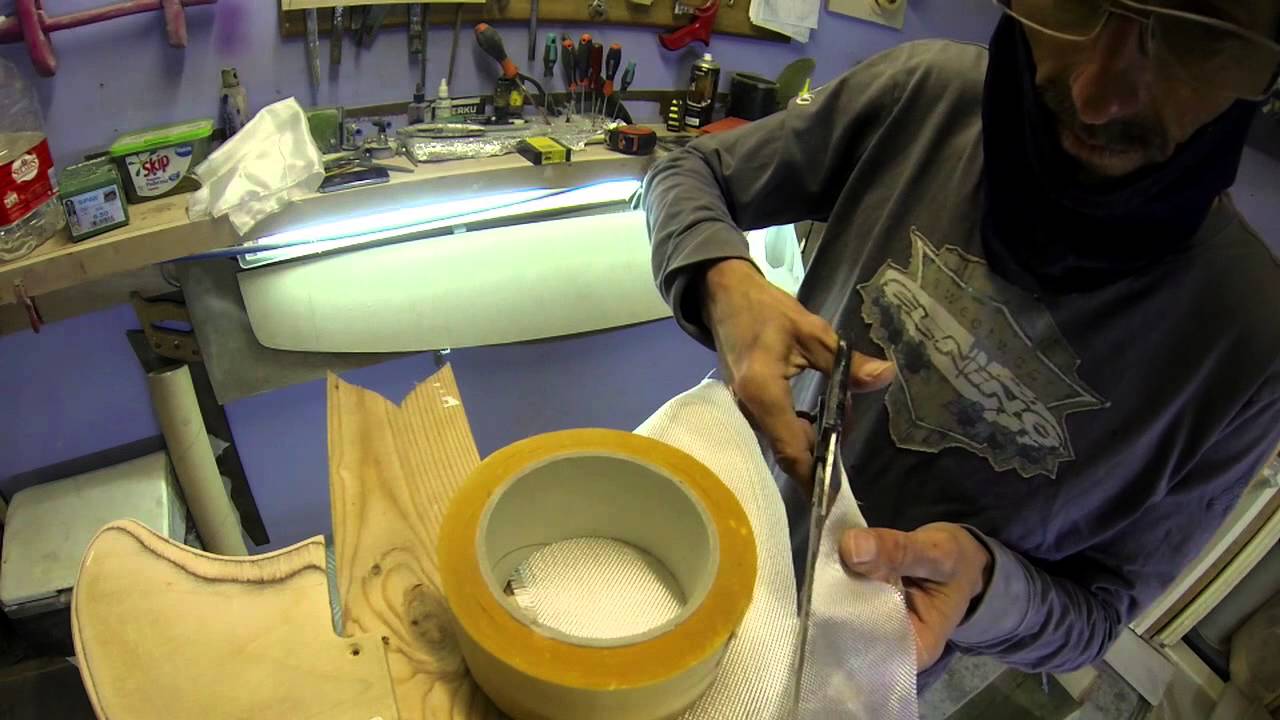 Homemade Keel fins - YouTube