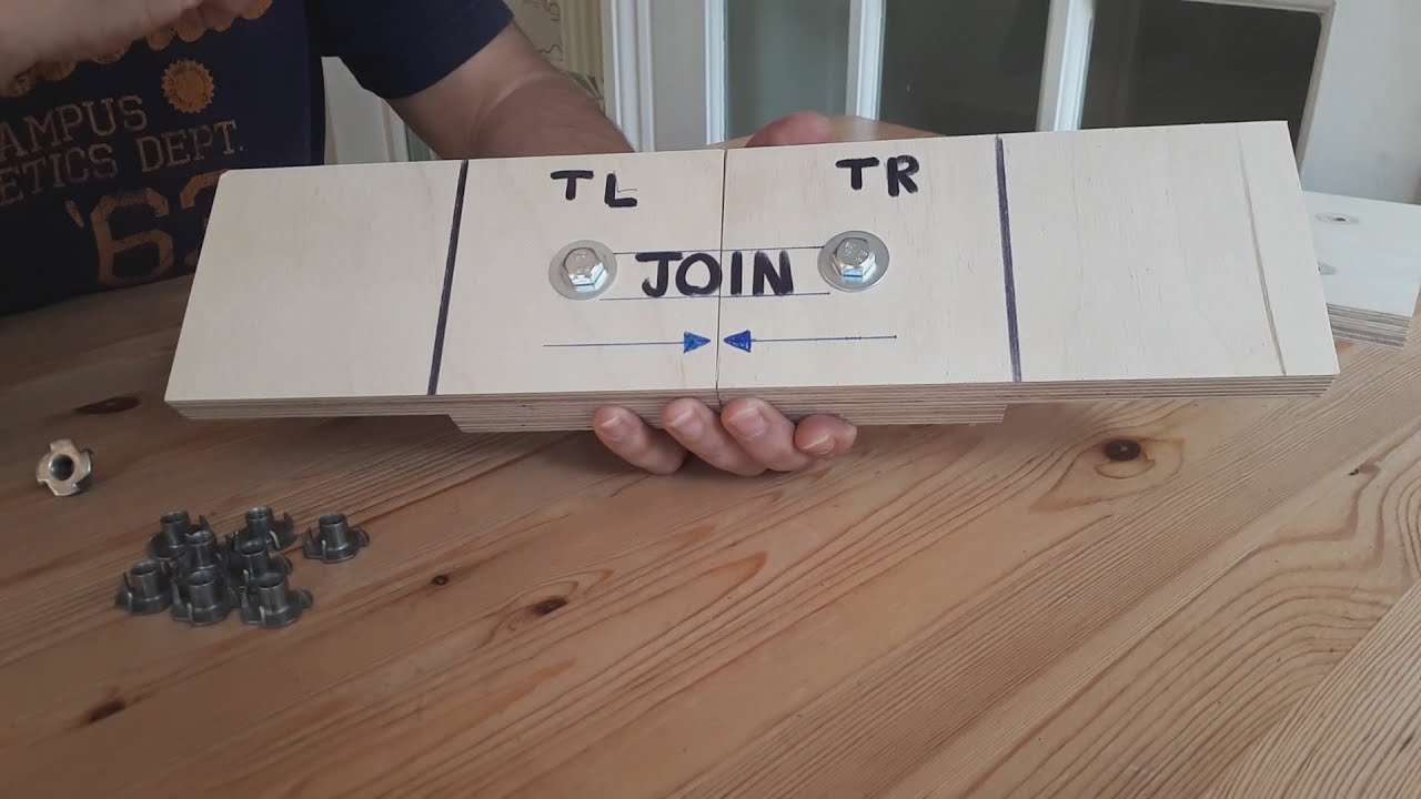 How To Join Wood Or Decking Joists Together Using Tee Nuts YouTube how-to-join-wood-or-decking-joists-together-using-tee-nuts-youtube